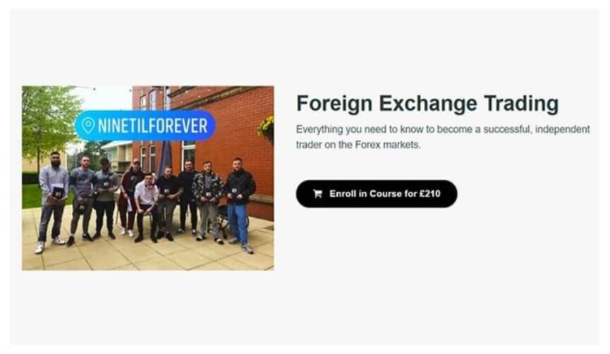 NineTilForever – Foreign Exchange Trading Course