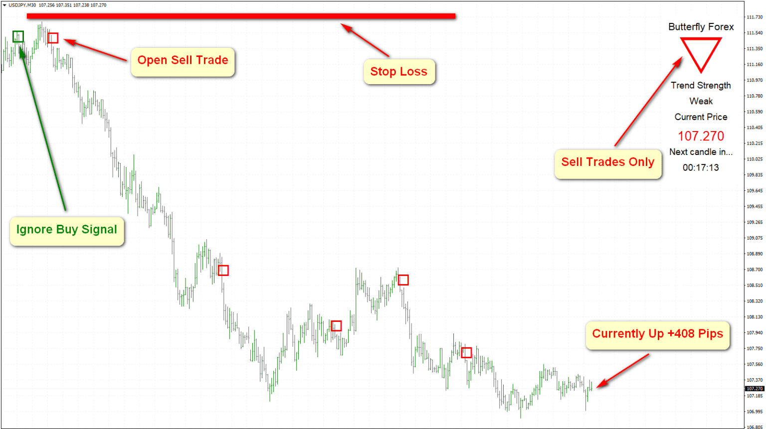 BUTTERFLY FOREX MT4 TRADING SYSTEM